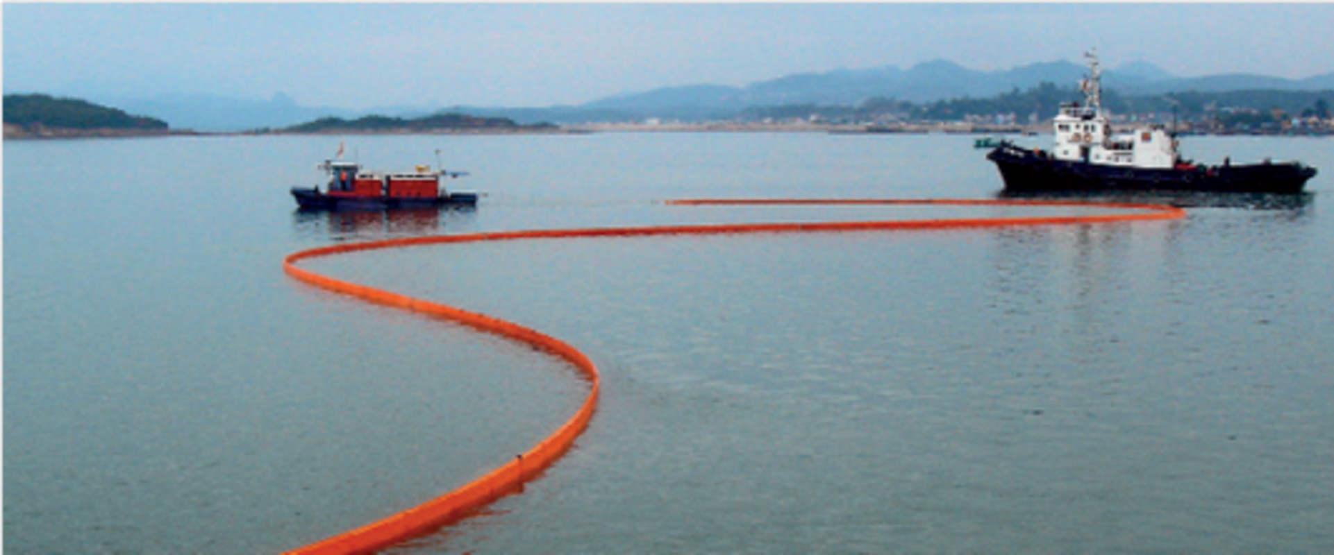 Inflatable Oil Fence – Stella Maris Co.